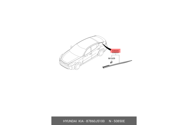 Hyundai / KIA 87860J5100 87860J5100