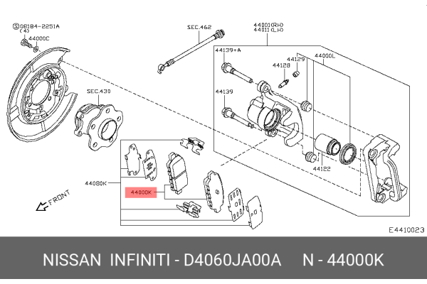 NISSAN D4060-JA00A D4060-9N00A,AY060-NS045,D4M60-9N00B