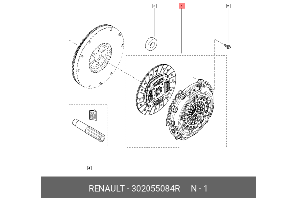 RENAULT 302055084R 302055084R