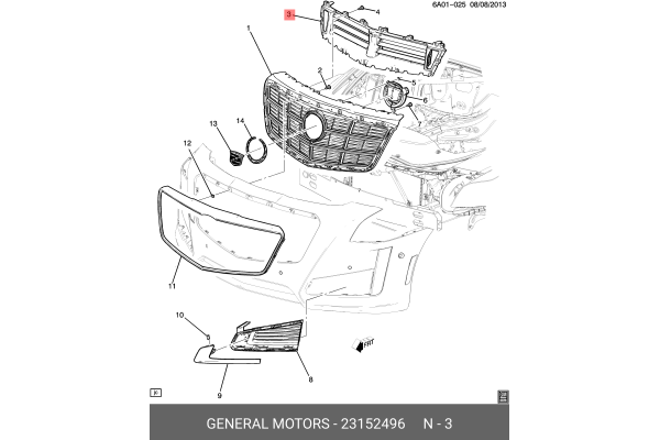 GM 23152496 23152496