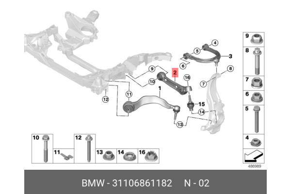 BMW 31106861182 31106861182