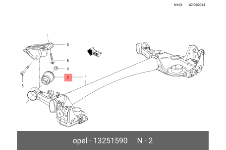 GM 13251590 04 02 538