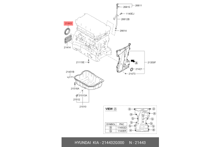 Hyundai / KIA 214432G000 214432G000