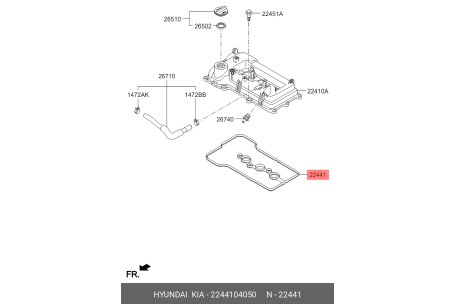Hyundai / KIA 2244104050 2244104050
