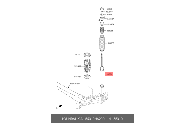 Hyundai / KIA 55310-H6200 55310-H6200