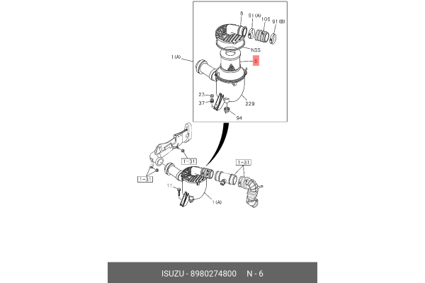 ISUZU 8-98027-480-0 8-98027-480-0