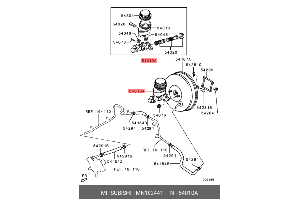 MITSUBISHI MN102441 MN102441