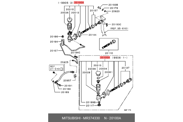 MITSUBISHI MR374330 MR374330