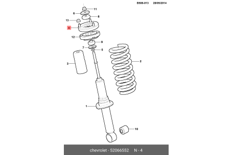 GM 52066552 52066552,52066552