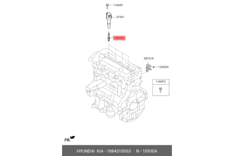 Hyundai / KIA 1884310063 1884310063