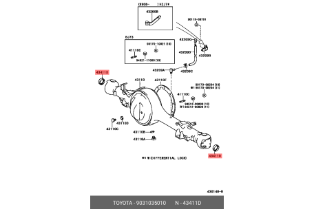 TOYOTA 90310-35010 90310-35010