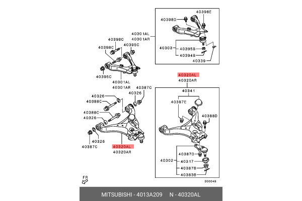 MITSUBISHI 4013A209 4013A209