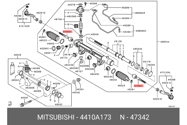 MITSUBISHI 4410A173 4410A173T