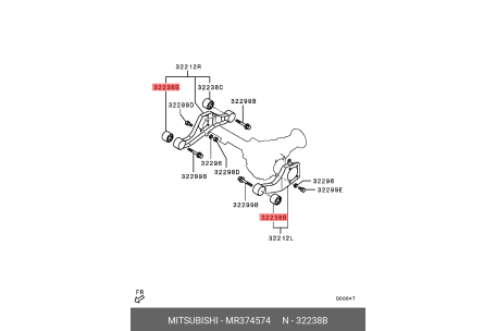 MITSUBISHI MR374574 MR374574