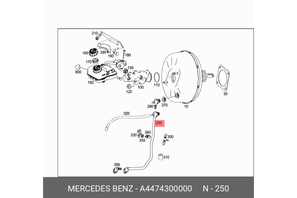 MERCEDES-BENZ A4474300000 A4474300000