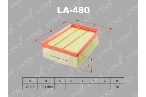 LYNXauto LA-480 16 54 678 60R