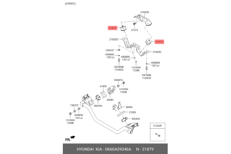 Hyundai / KIA 0K60A 39340A 0K60A 39340A