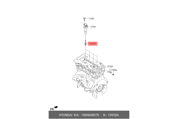 Hyundai / KIA 18846 08070 18846 08070