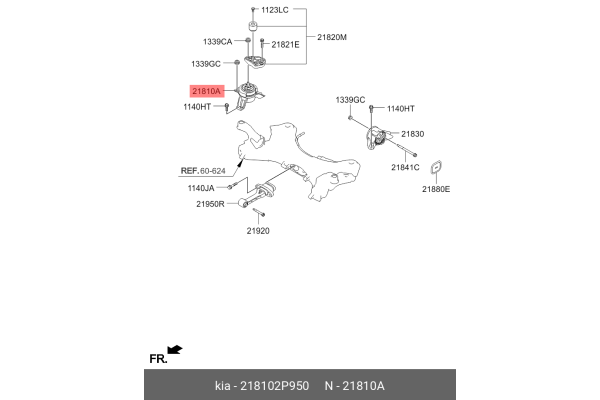 Hyundai / KIA 21810 2P950 21810 2P950