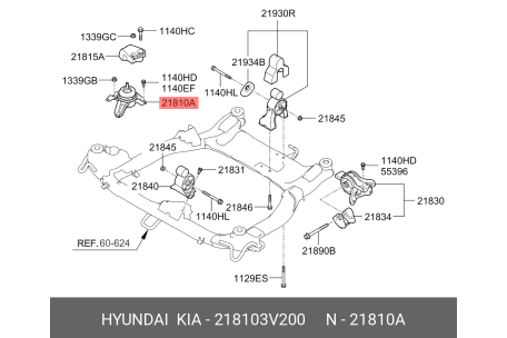 Hyundai / KIA 21810 3V200 21810-3V250,21810-3V200