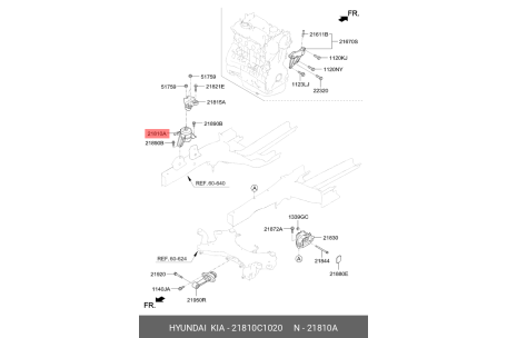 Hyundai / KIA 21810 C1020 21810-C1320,21810-D4200,21810-C1320
