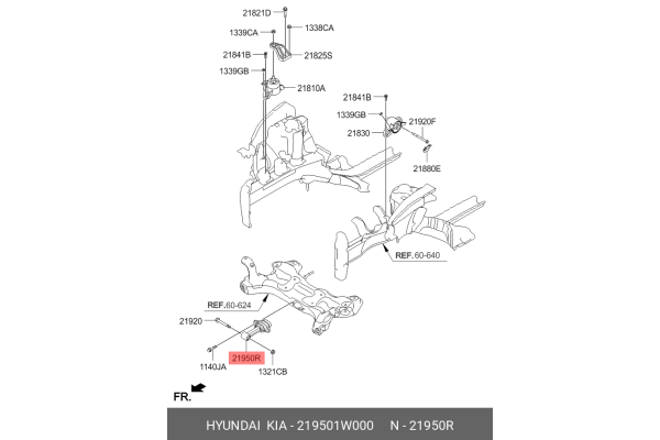 Hyundai / KIA 21950 1W000 21950-1R000,21950-3Y000,21950-3X000,21950 ...