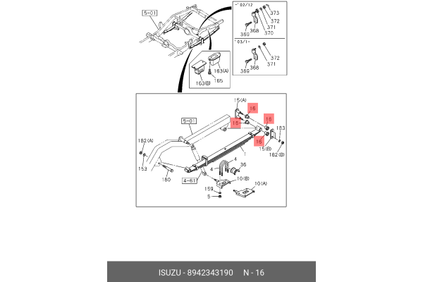 SPRING SHACKLE RUBBER MCHANIX (Factory) 8-94234-319-0 8-94234-319-0, 8 ...