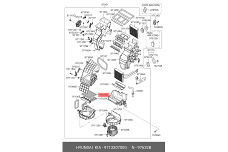 Hyundai / KIA 9713307000 9713307000