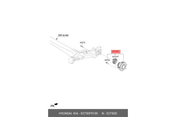 Hyundai / KIA 52750F9100 52750F9100