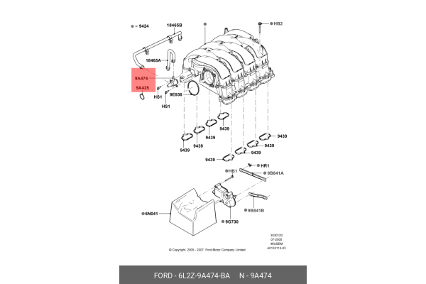 FORD 6L2Z9A474BA 6L2Z9A474BA