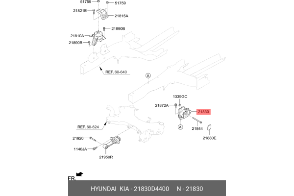 Hyundai / KIA 21830D4400 21830-D4400,21830D4300,21830D4400,21830D4300 ...