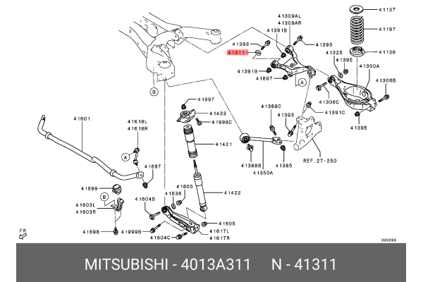MITSUBISHI 4013A311 4013A311