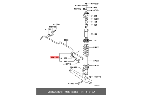 MITSUBISHI MR316368 4056A015,MR316368