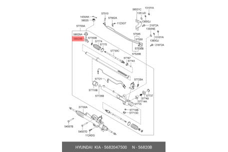 HYUNDAI 56820-47500 56820-47500,56820-4E040