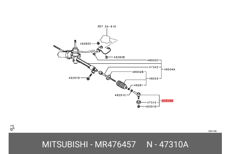 MITSUBISHI MR476457 MB-527169