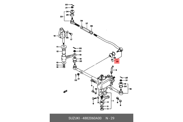 SUZUKI 48820-60A00 48820-60A00,48820-77E00