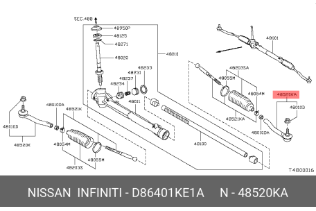 NISSAN D8640-1KE1A D8640-1KA0A,D8640-3RA1A