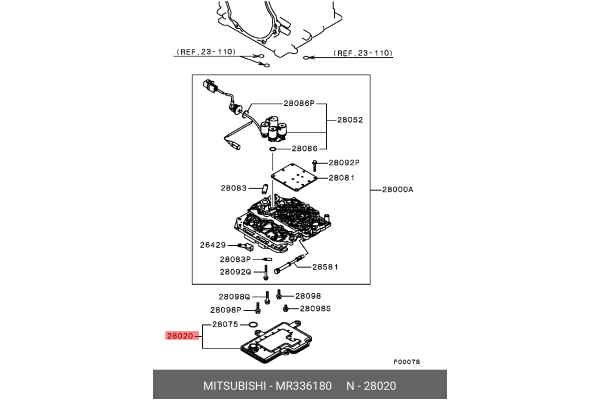 MITSUBISHI MR336180 MR336180