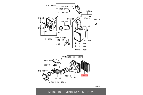 MITSUBISHI MR188657 MR481794,MR188657
