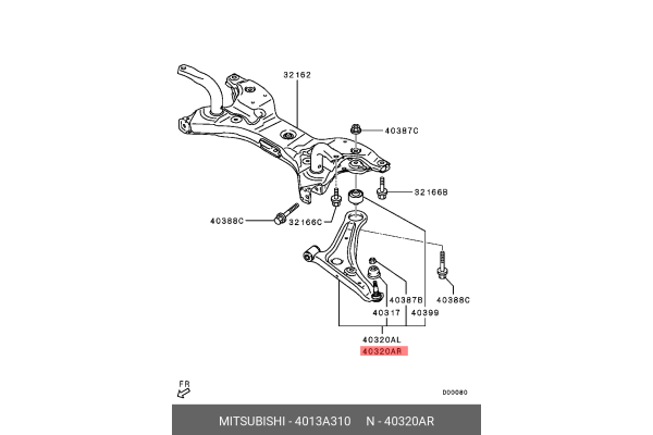 MITSUBISHI 4013A310 4013A310