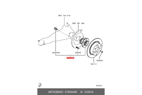 MITSUBISHI 3785A009 3785A009,05105 770AC