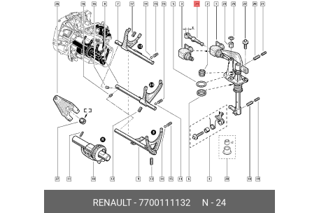 RENAULT 7700111132 7700111132