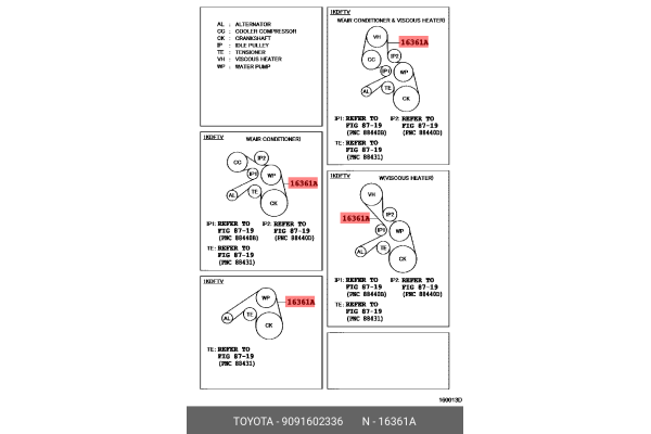 TOYOTA 90916-02336 11 28 1 437 450,11281437872,11281744986,133228,4451A098