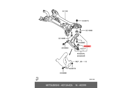 MITSUBISHI 4013A426 MN184133,4013A395