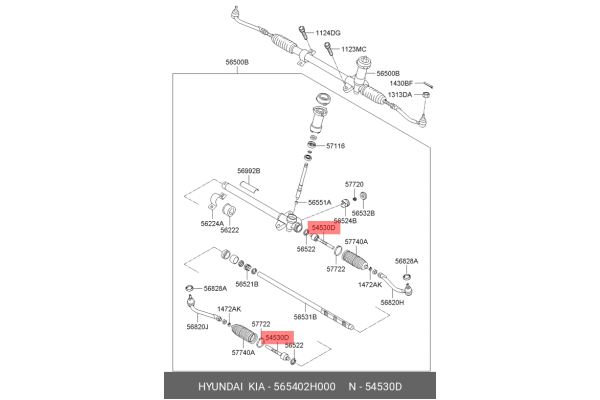 KIA 56540-2H000 56540-2H000