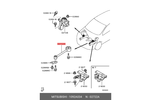 MITSUBISHI 1092A034 1092A034,1092A096