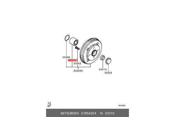 MITSUBISHI 3785A024 3785A024