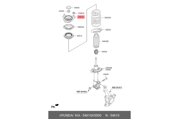 KIA 54610-A5000 54610-A5000,54610-A5000,54610-A5000