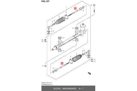 SUZUKI 48830-M68K00 48830-M68K00