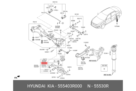 KIA 55540-3R000 55530-3R000,555303R000,55540-3R000,55530-3R000,55530 ...